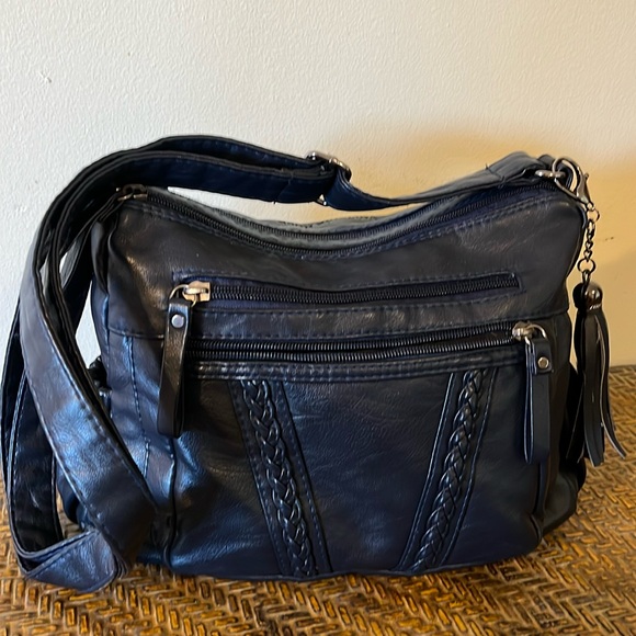 Bags | Elda Crossbody Bag Soft Leather Shoulder Bag Multi Pockets | Poshmark